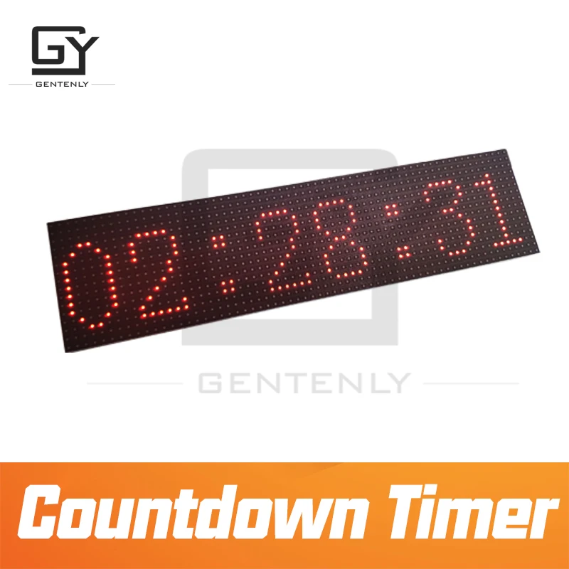 Escape room props Countdown Timer counting down in room escape game six ...