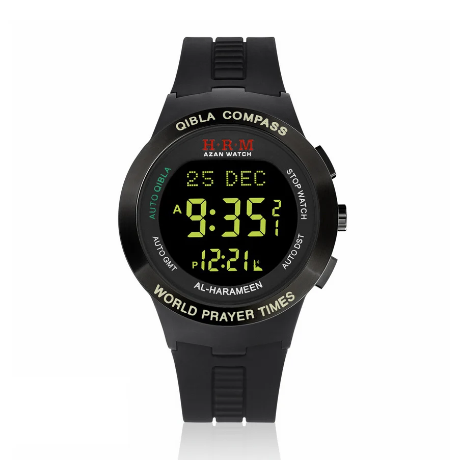 Muslim-Adhan-Prayer-Watch-Islamic-Sporting-Wear-Gift-AL-HARAMEEN-Wrist ...