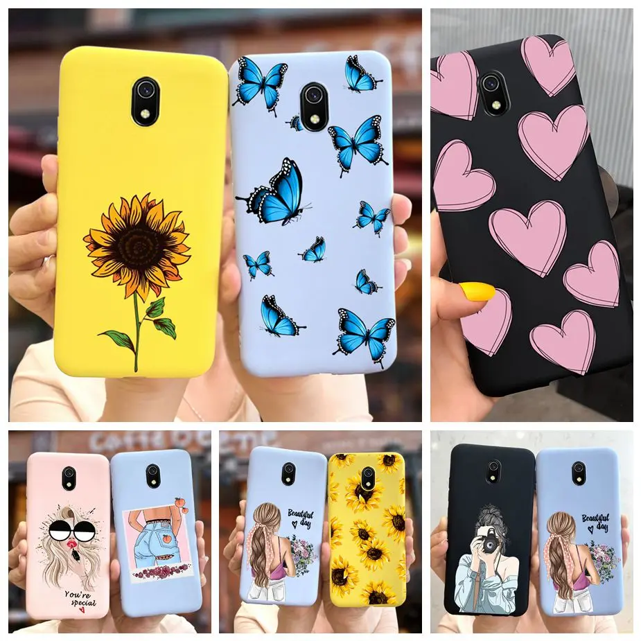 Case Redmi 8a Silicone Black Soft | Xiaomi Redmi 8a Cover Silicone ...