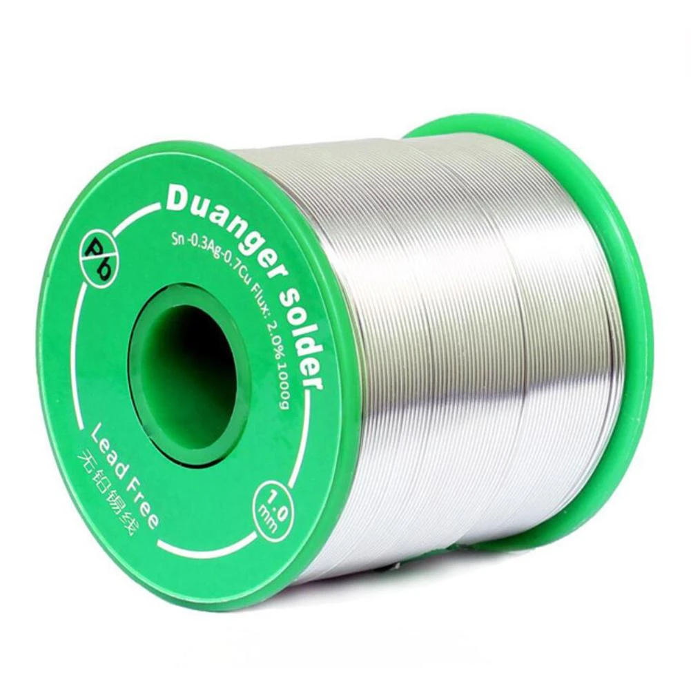 100g Lead Free Solder Wire Sn99 Ag0.3 Cu0.7 Rosin Core Solder Wire ...