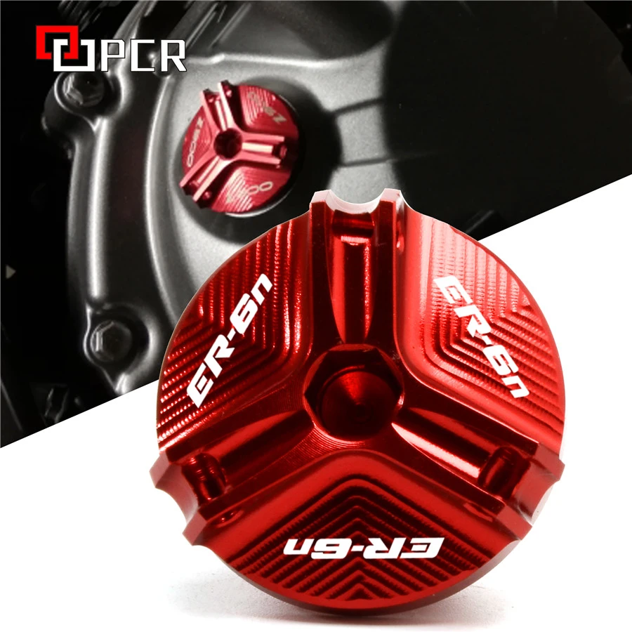 With logo Motorcycle Aluminum oil filler engine plug cover cap For ...