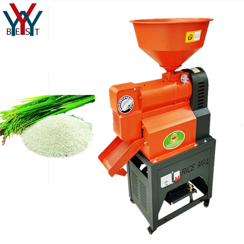 New Type Commercial Electric White Rice Milling Peeling Machine Paddy ...