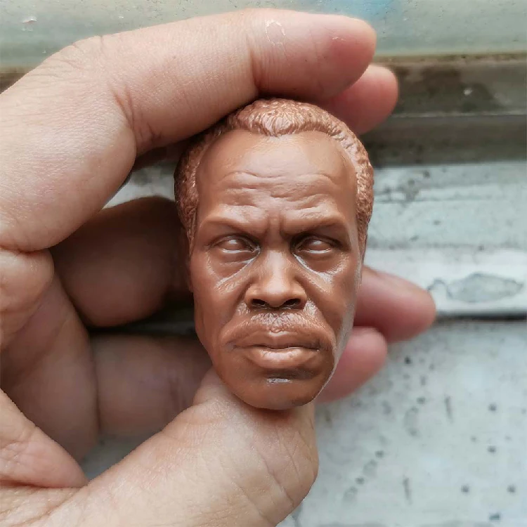 1/6 Danny Glover Unpainted Blank Head for 12''Figures Toys Gifts|Action ...