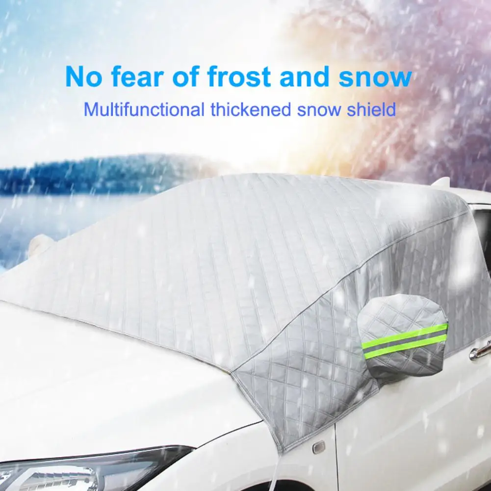 Car Snow Cover Windshield Cover Snow Protector Winter Anti-frost Anti ...