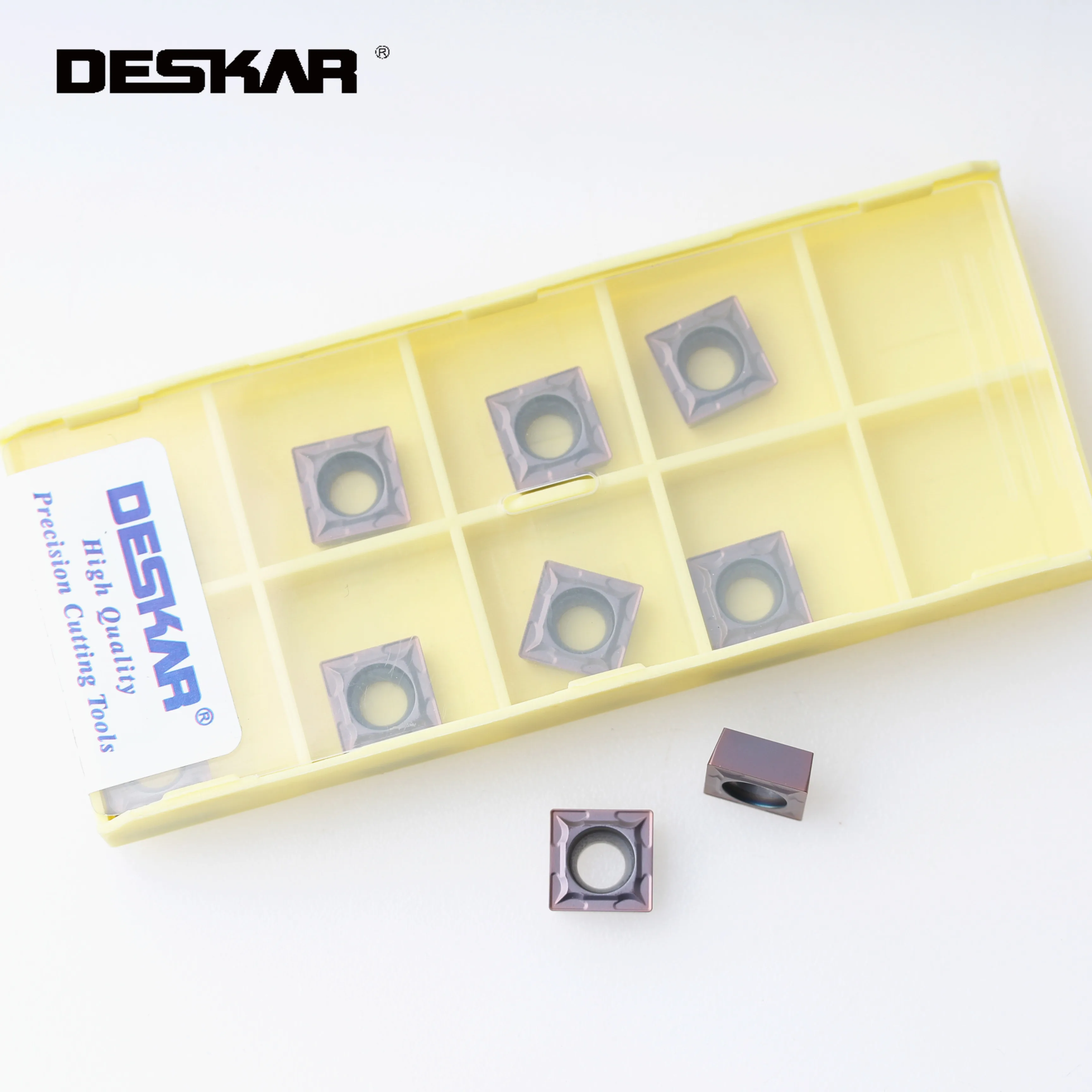 10PCS-DESKAR-SCMT09T304-SCMT09T308-LF6018-CNC-Lathe-Cutter-Cutting-Carbide-Inserts-SCMT-Turning ...