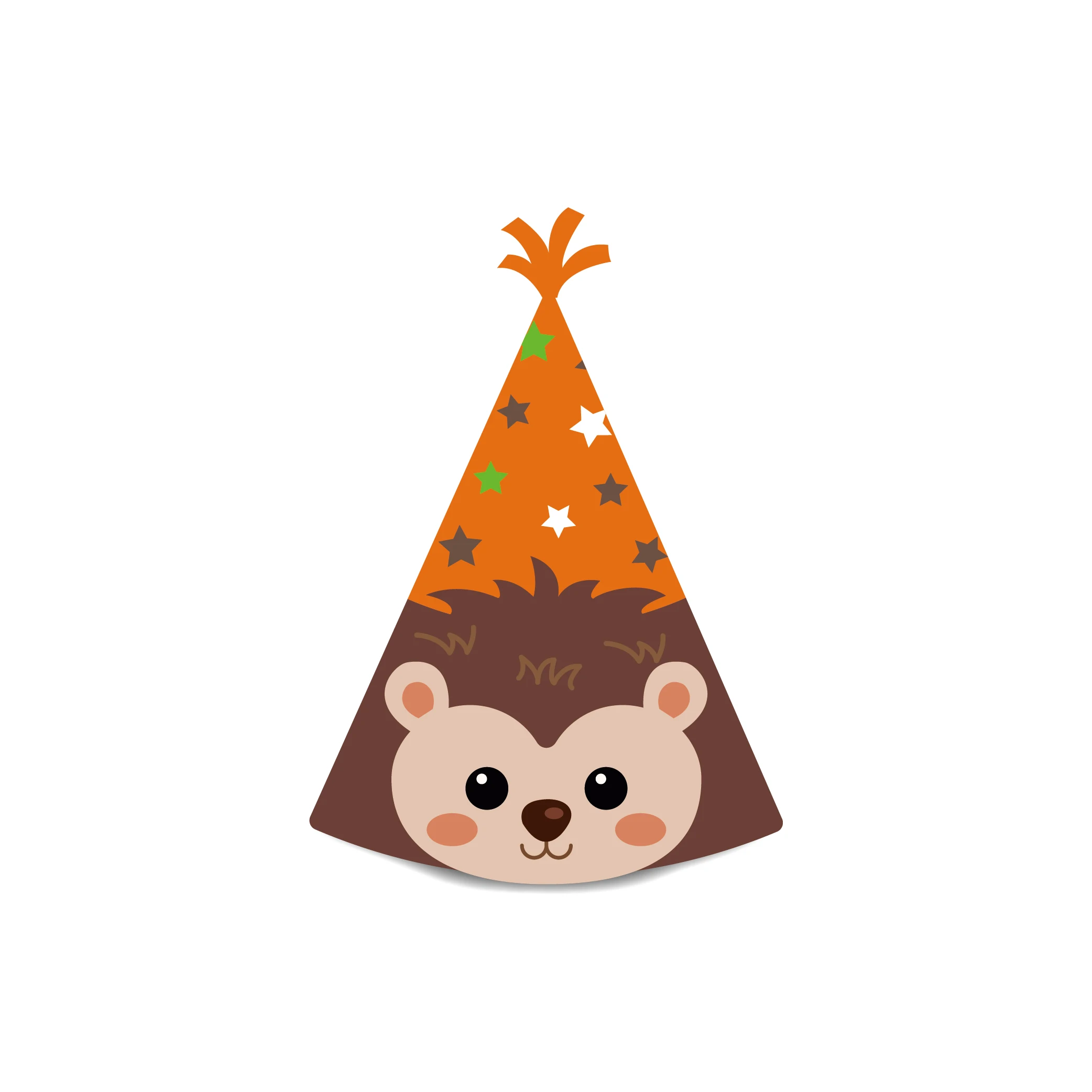 Hedgehog Party Hat