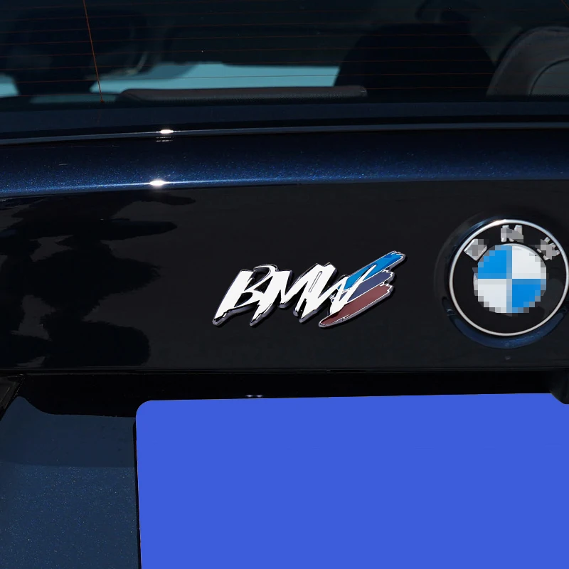 BMW M Car Styling 3D Alloy Metal Side Logo Sticker | For BMW 1 3 4 5 ...