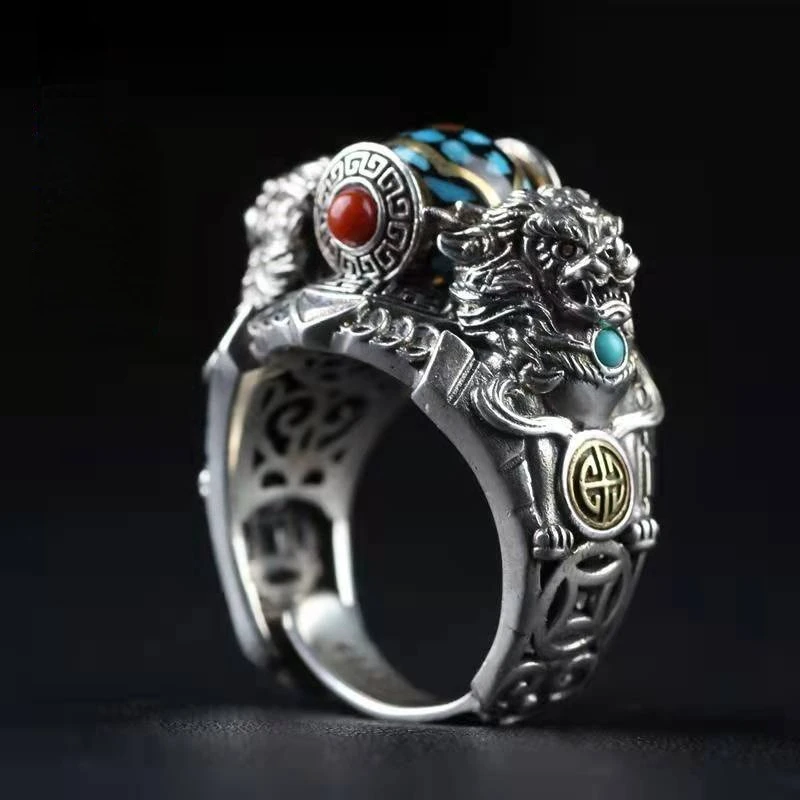 Creative Ring Chinese Style | Ethnic Chinese Style Ring | Chinese ...