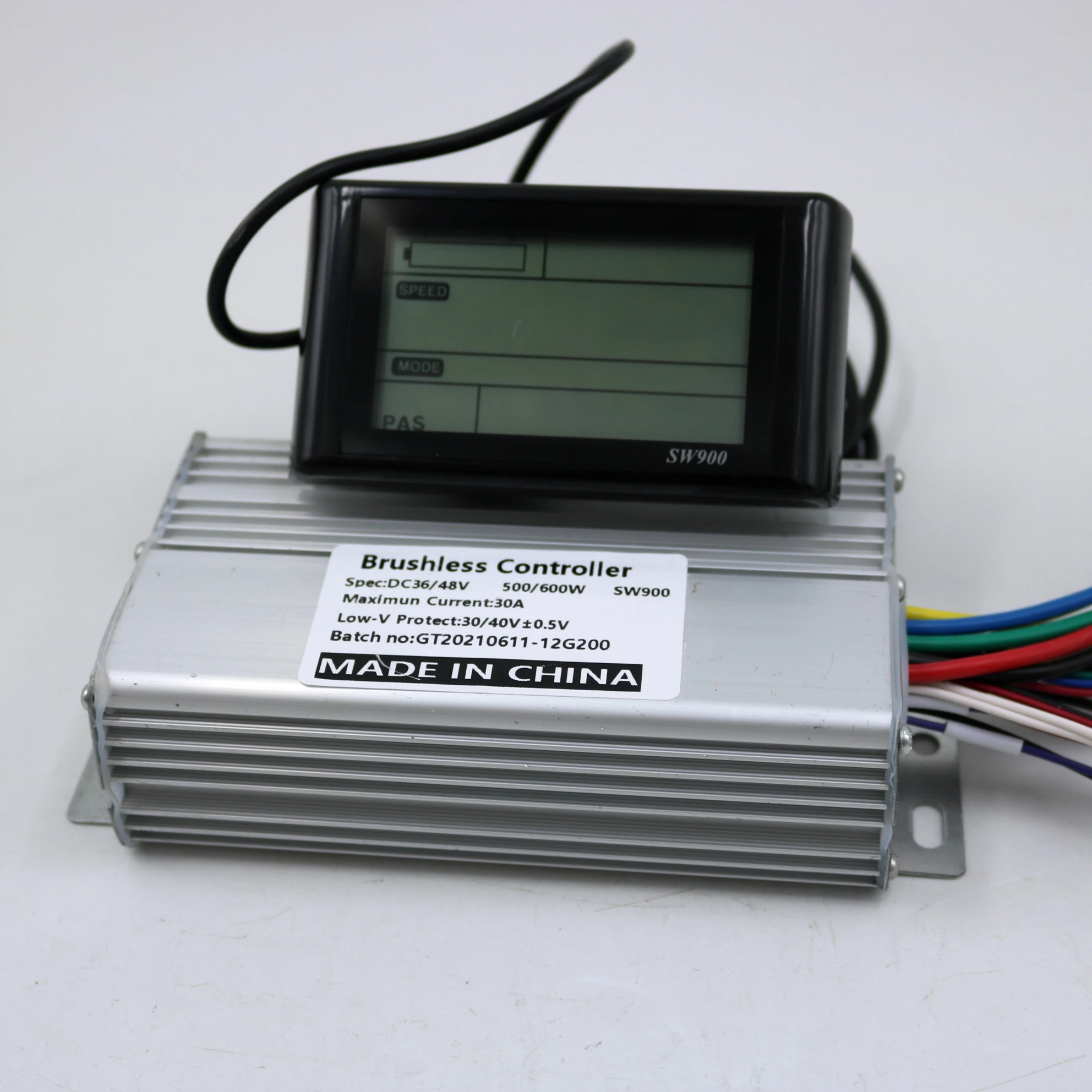 36v 48v 500w 600w Brushless Dc Motor Controller Ebike Controller +sw900 ...
