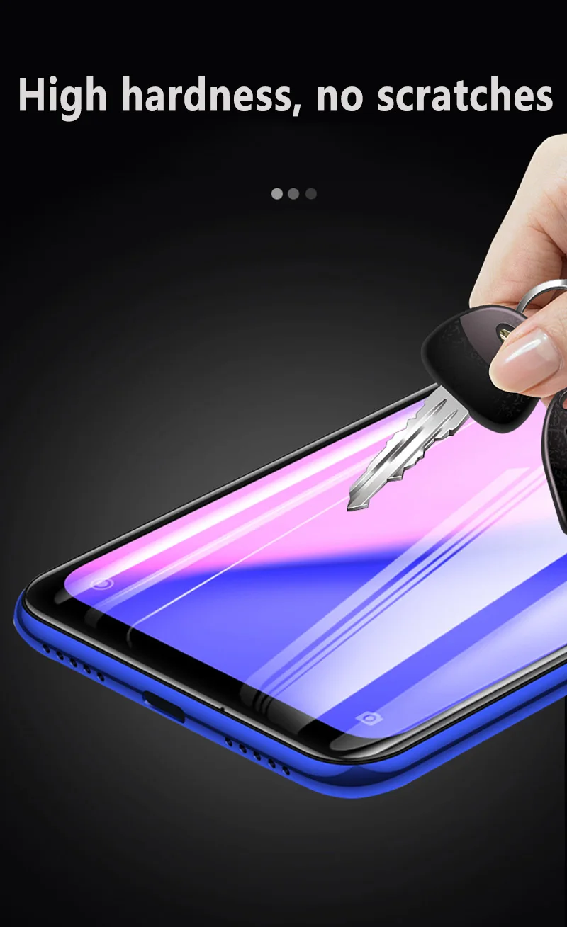 Золотой защитный экран из закаленного стекла для Xiaomi Redmi 7 Note 5 7 6Pro 5A 6A 7A Go 5plus ...