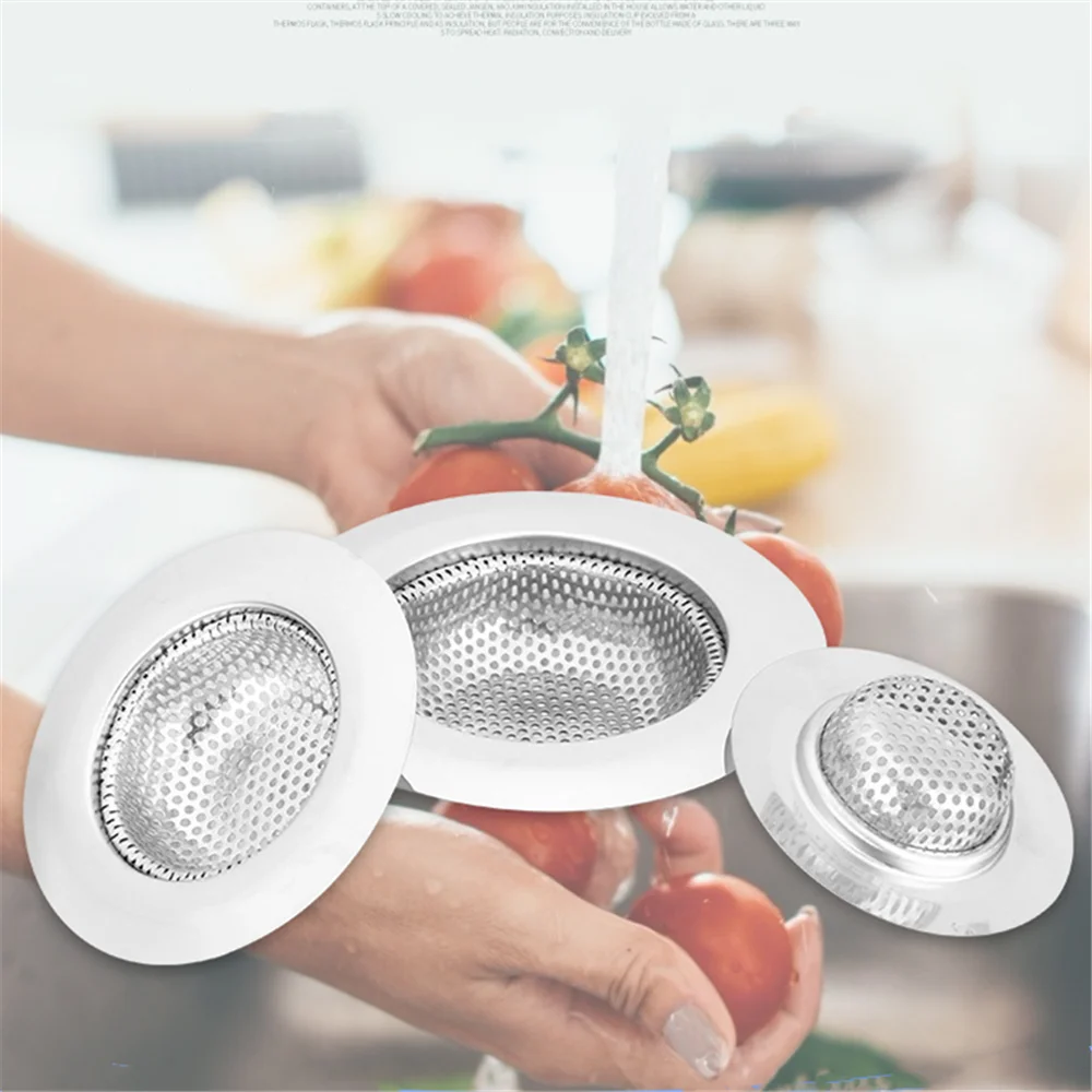 7cm/9cm/11cm Stainless Steel Kitchen Sinks Strainer Drain Hole Filter ...