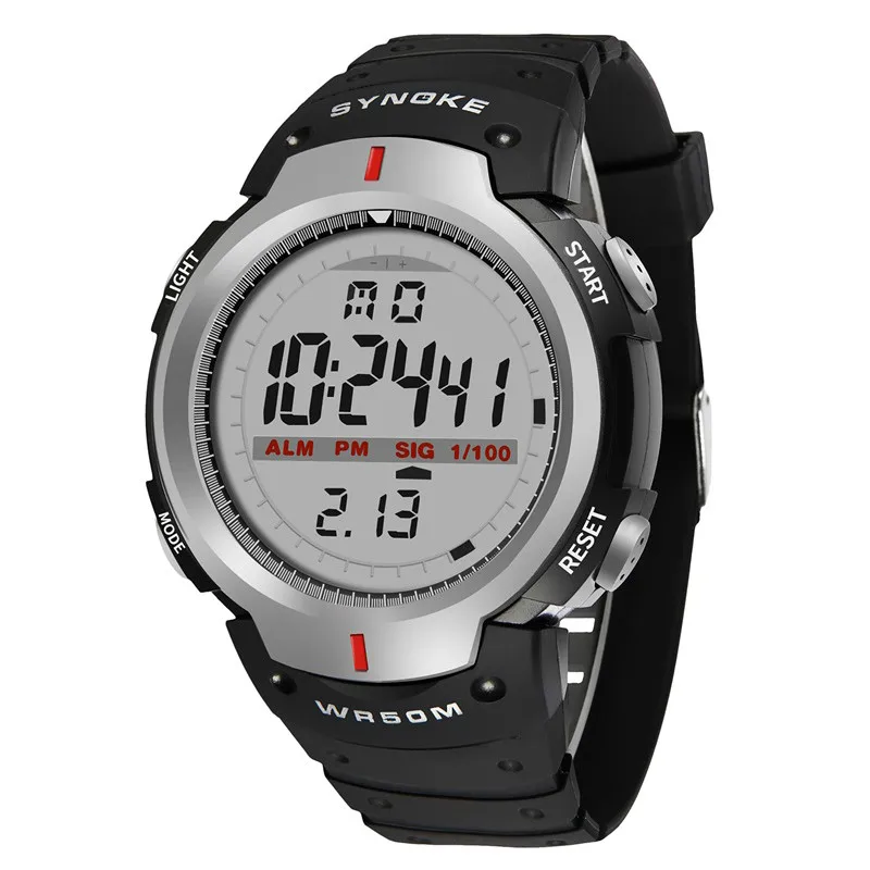 Saati Watches Men Waterproof Electronic LED Digital Outdoor Mens Sports ...