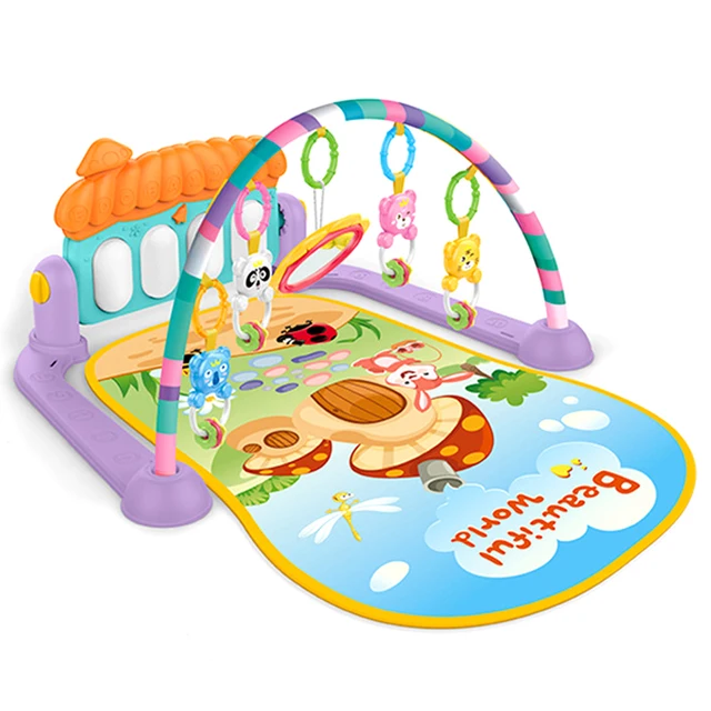 Baby Play Mat Kids Activity Gym Rug Puzzle Carpet With Piano Keyboard ...