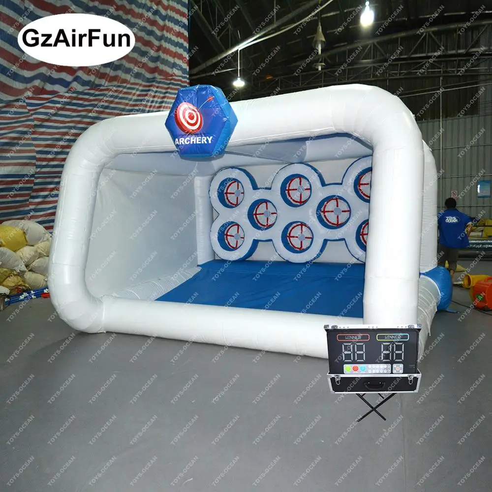New IPS system interactive game inflatable shooting combination sports ...