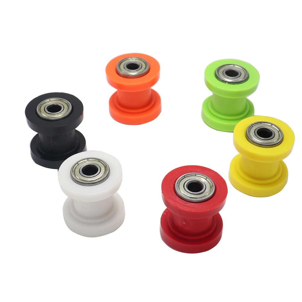Motorcycle-8mm-10mm-Chain-Roller-Pulley-Tensioner-Guide-Wheel-For-Pit ...