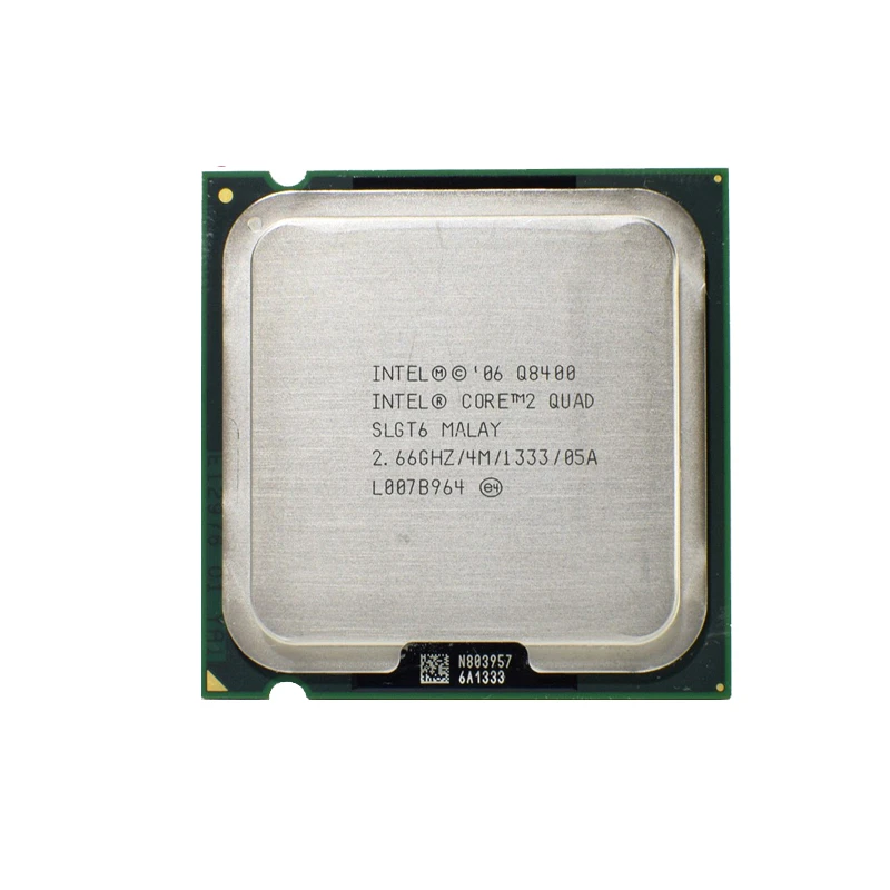 Q8400 INTEL CORE 2 QUAD CPU Processor 2.66GHz 4MB Cache FSB 1333 ...