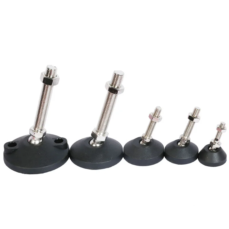 304-Stainless-Steel-Furniture-Support-Leg-Non-Skid-Pad-Universal-M6-M8 ...