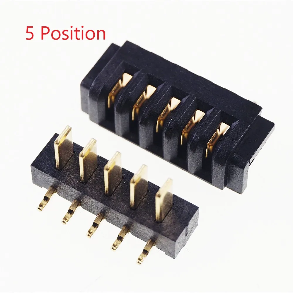 10 Pairs Notebook 2.5 Mm 5 Positions Female Blade Socket Receptacle ...