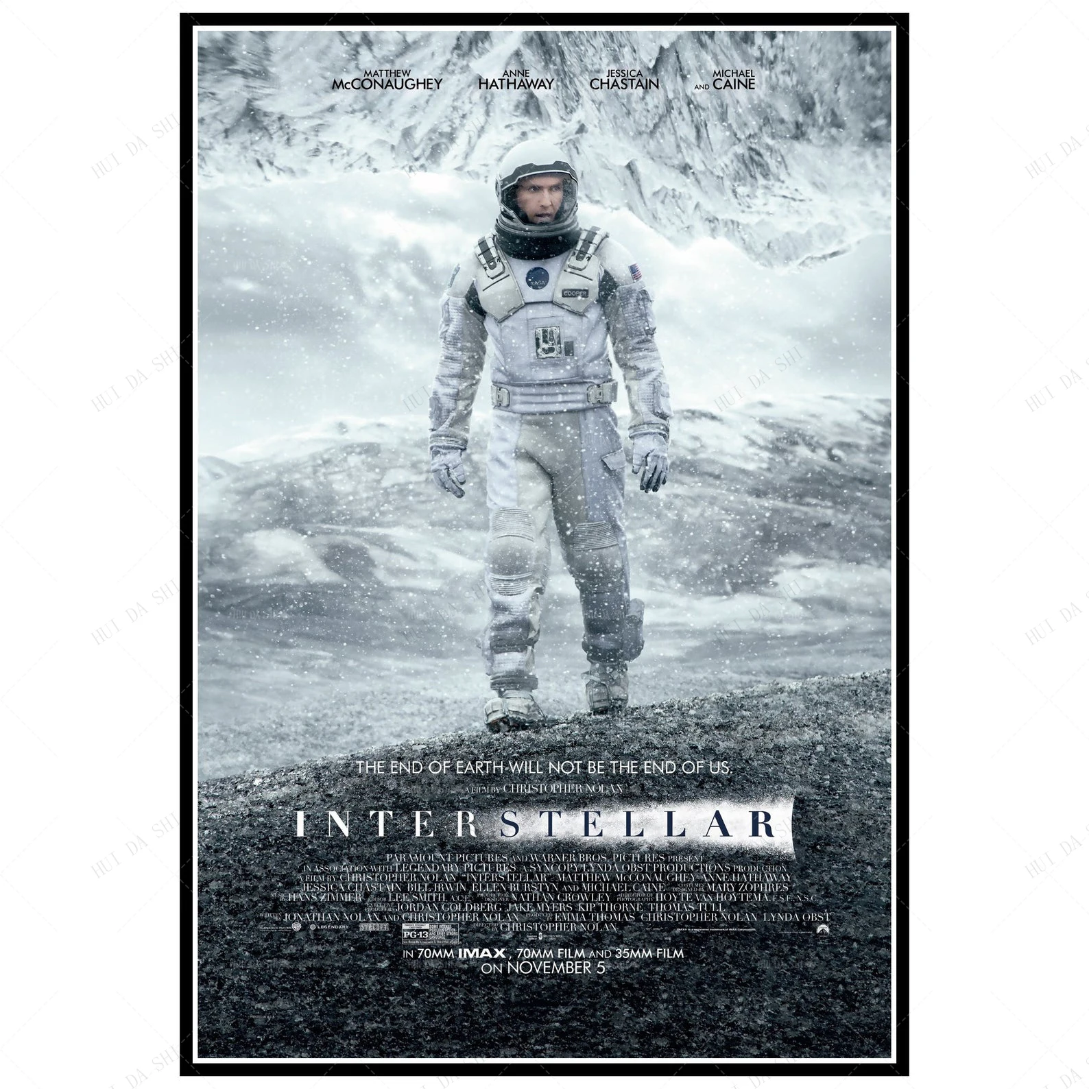 Interstellar Imax Poster