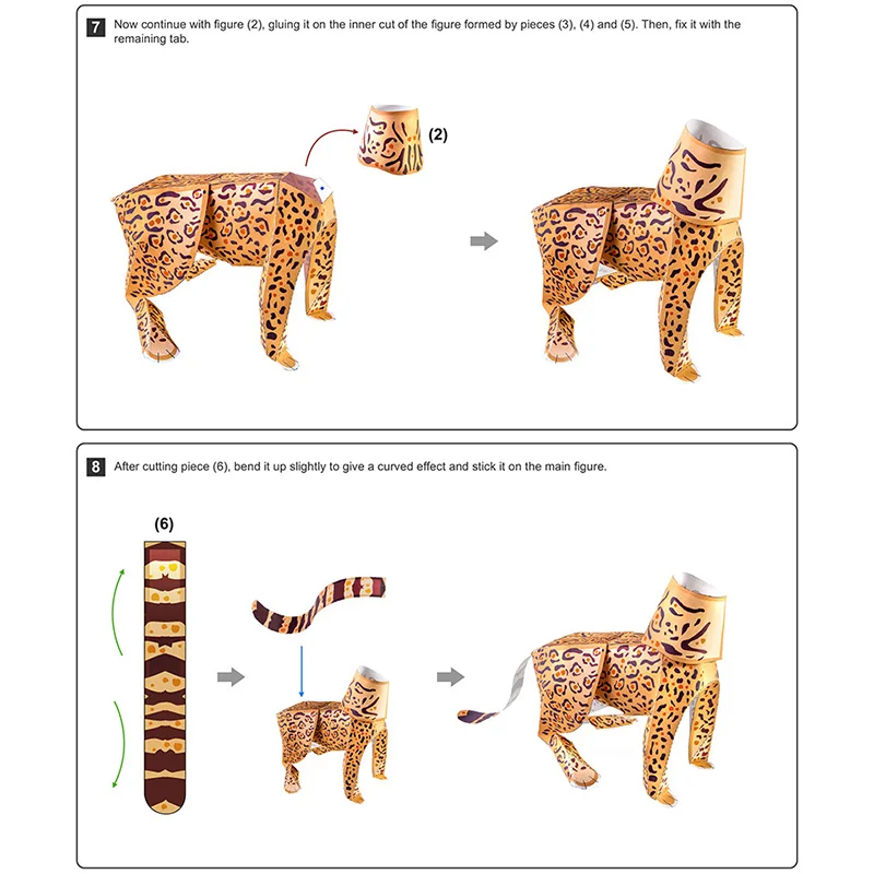 Papercraft Minecraft Ocelot