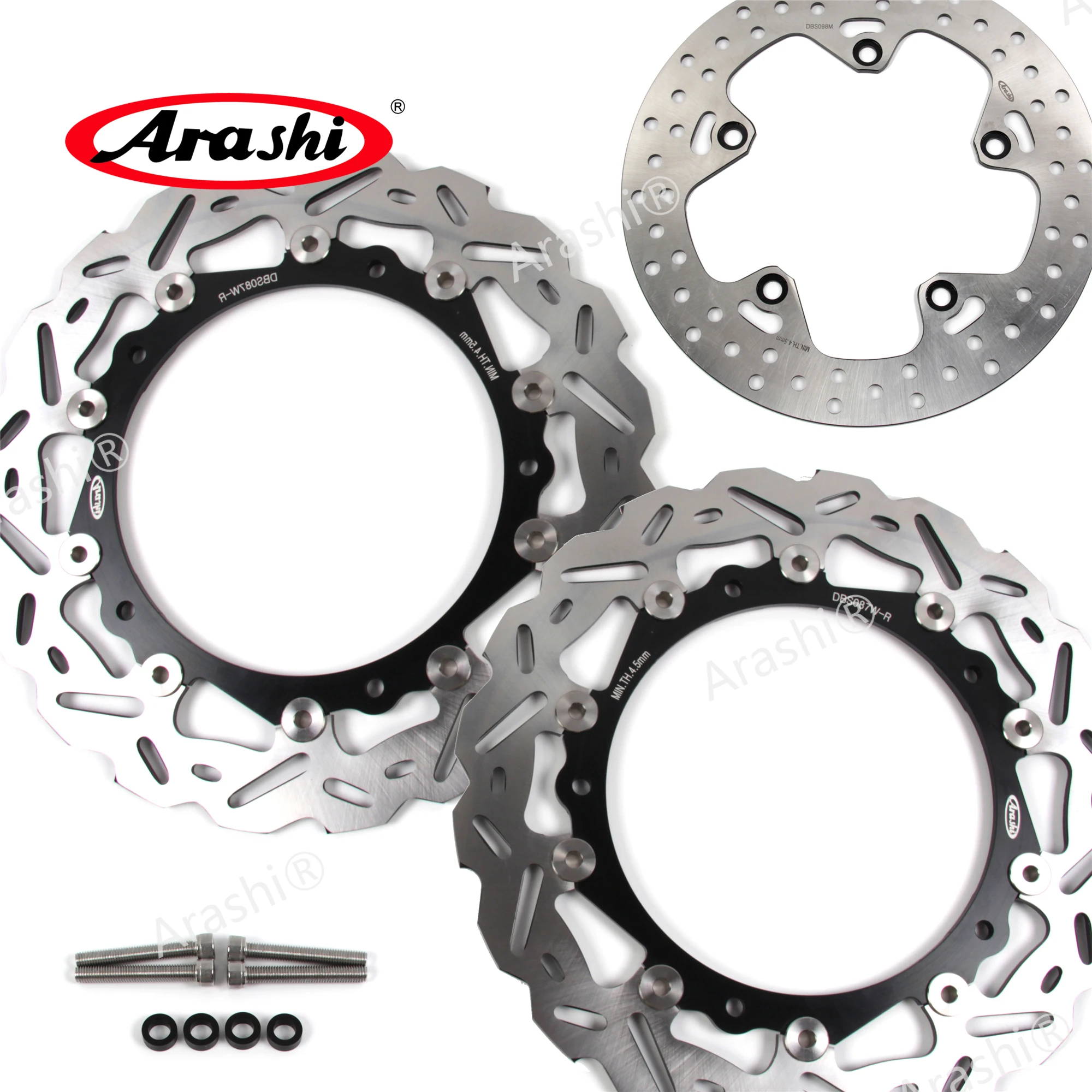 ARASHI For BMW R1250GS / ADV 2019 2020 CNC Front Rear Brake Rotors ...
