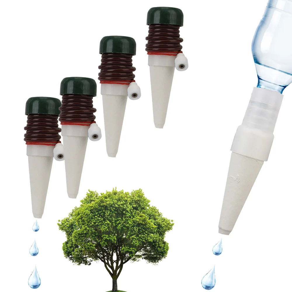 Irrigation-Water-Stake-Automatic-Plant-Drip-Ceramic-Self-Watering ...