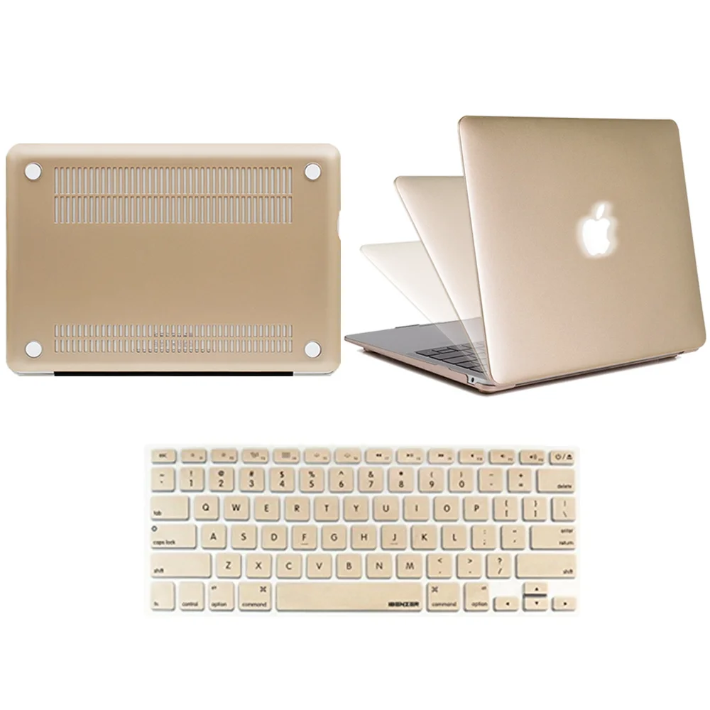Rose-Étui rigide pour ordinateur portable Macbook Air 13 A2179 A2337 ...