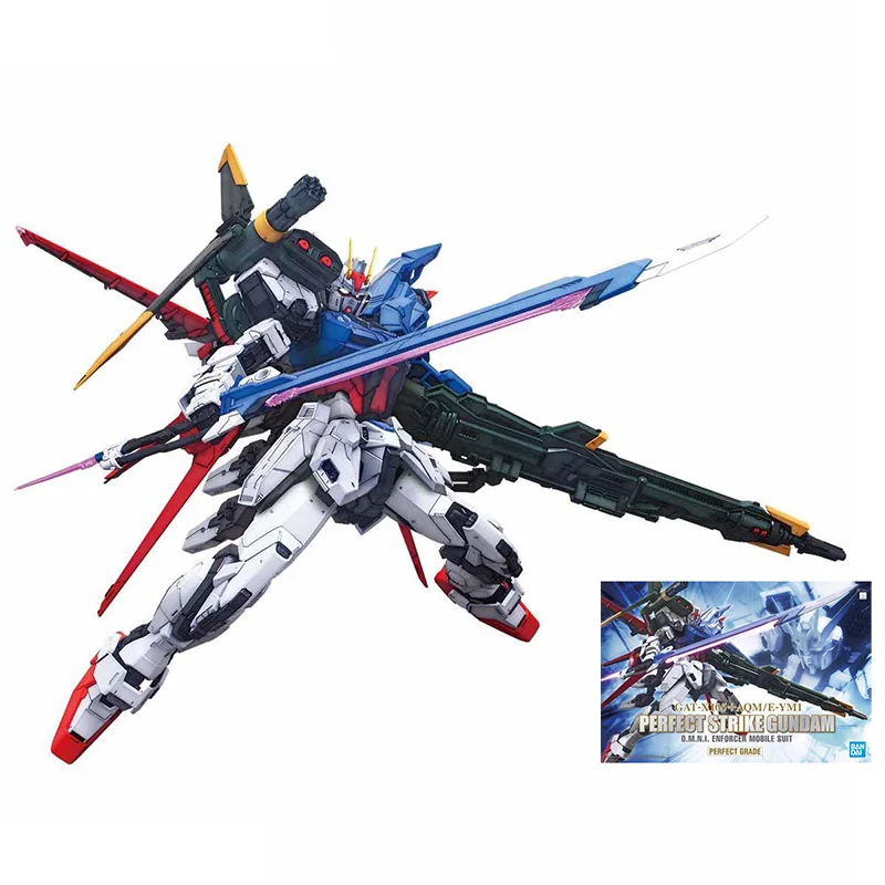 Bandai Gundam Assembly Model Kit Anime Figure PG 1 60 GAT X105 Perfect Bandai Gundam Assembly Model Kit Anime Figure PG 1 60 GAT X105 Perfect