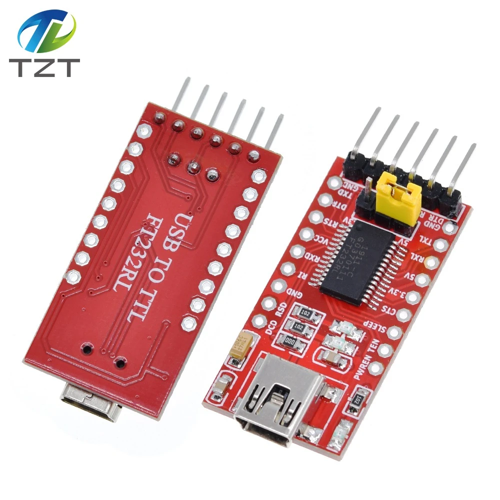High Quality FT232RL FTDI USB 3.3V 5.5V to TTL Serial Adapter Module ...