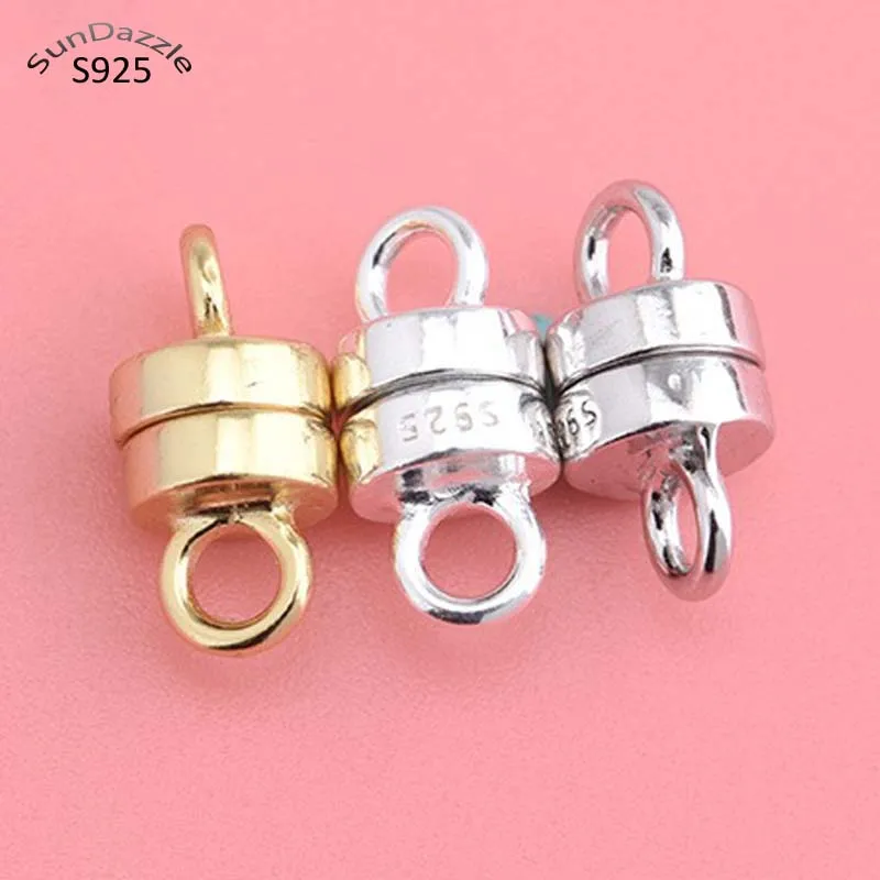 Sterling Silver 925 Magnetic Clasp | Gold Magnetic Clasps Necklaces ...