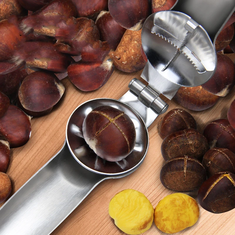 Chestnut-Opening-Device-Household-Cross-Chestnut-Shelling-Machine ...