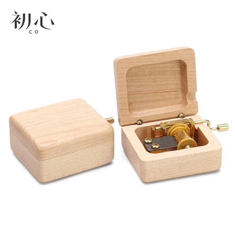 wooden Hand cranked music box|Music Boxes| - AliExpress
