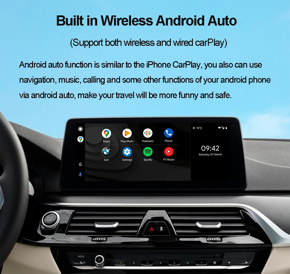 For BMW X5 X6 CCC CIC NBT Android 11 Stereo Head Unit – Road Top