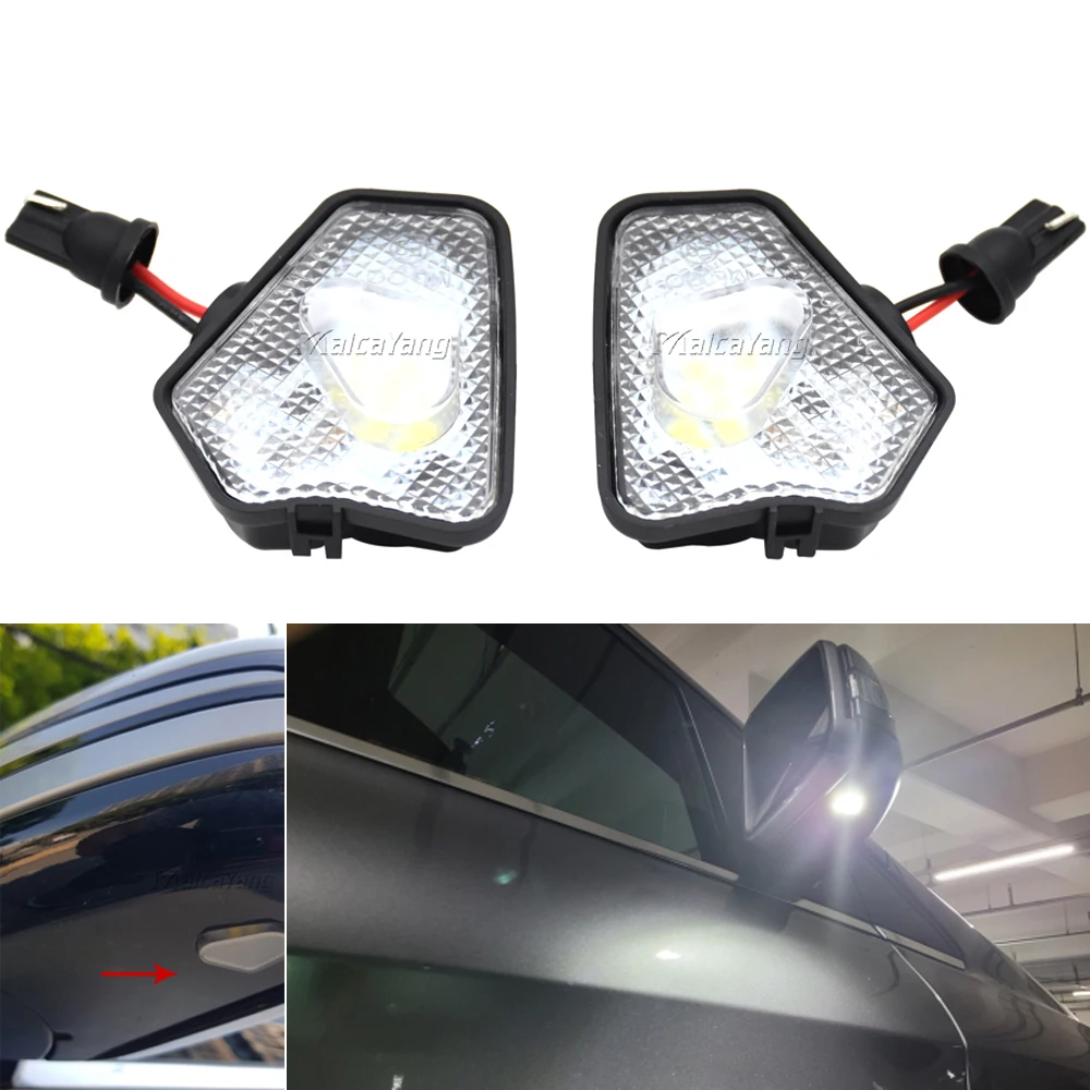 1pair Led Under Side Mirror Puddle Lights For Mercedes Benz A Class