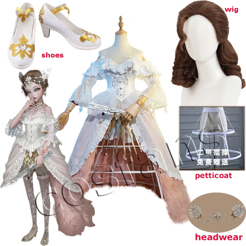 Game Identity V Bloody Queen Mary Bella Donna Cosplay Red Lady Bloody ...