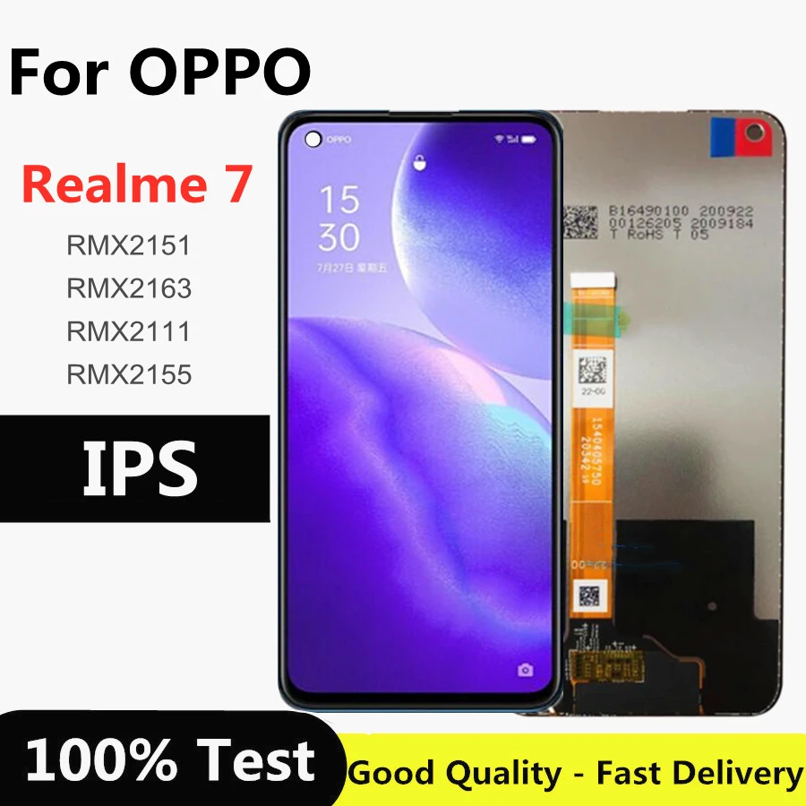 6-5-inch-For-Oppo-Realme-7-LCD-Display-Touch-Screen-Digitizer-Assembly ...