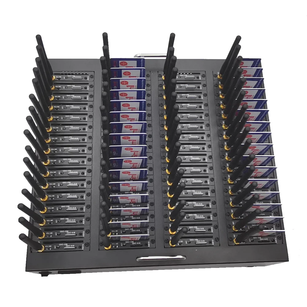 64 Multi Channel Usb Gsm Modem High Speed 64 Port Bulk SMS Modem For ...