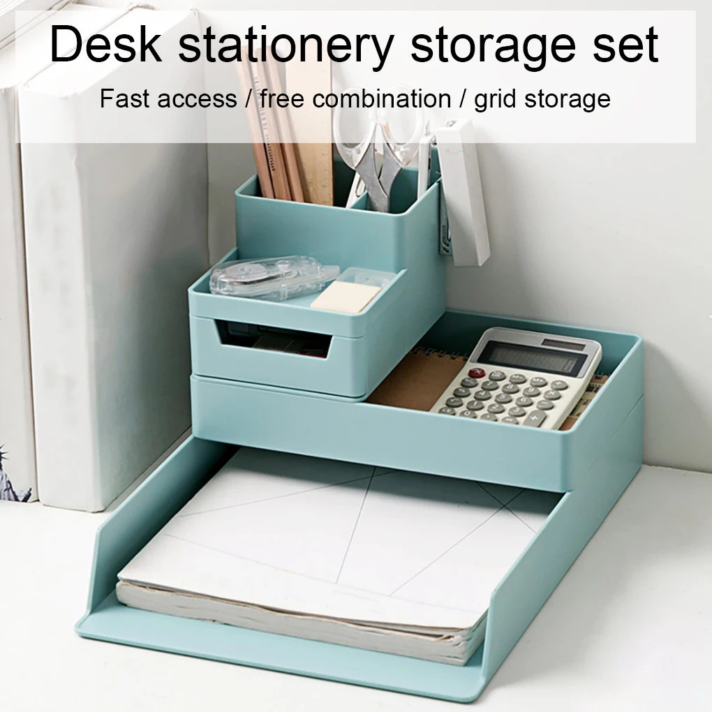 Office-Desktop-Organizer-A4-Paper-Drawer-Storage-Box-Multi-functional ...