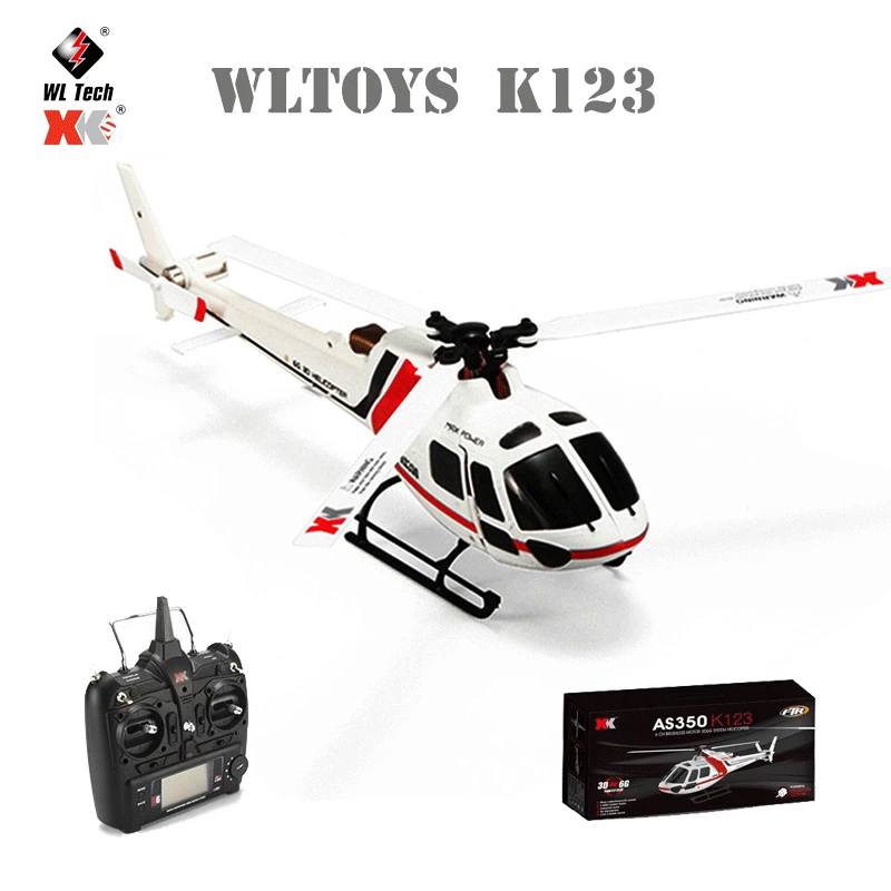 Original Wltoys Xk K123 Rc Mini Drone Rtf 2.4g 6ch 3d 6g Modes ...