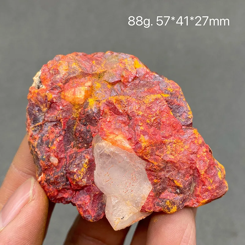 Realgar | Beads - 100% Natural Stone Crystal Free Shipping Beads Diy ...
