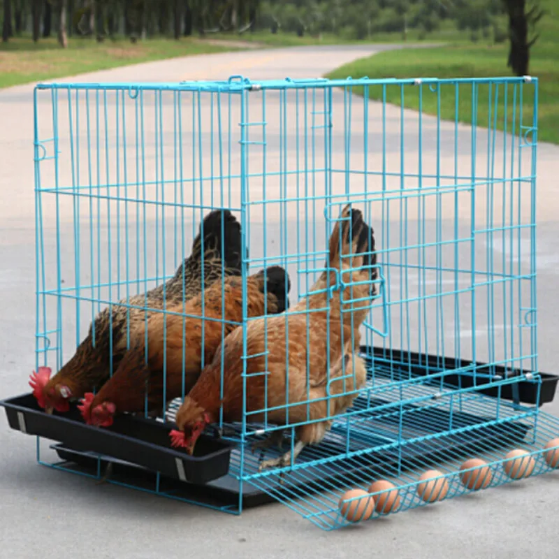 70X51X61cm HEN metal mesh egg hen chicken house cage animals box for ...