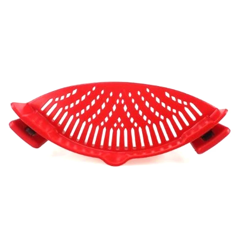 Silicone Anti Spill Drain Pans Round Rim Deflector Liquid Funnel Soup ...