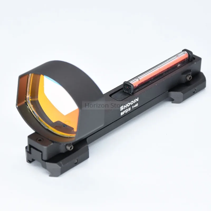 Sfd ii 1x de fibra óptica red dot sight rifle scope caber shotgun rib ...