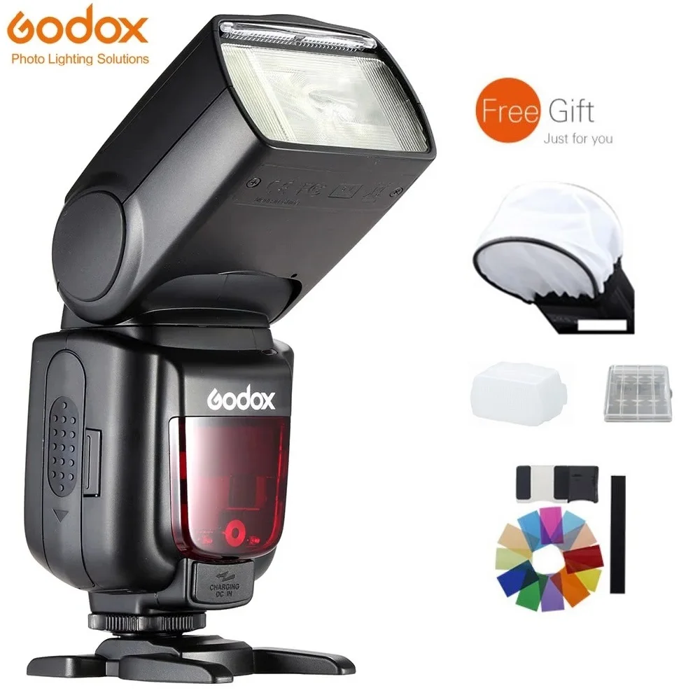 GODOX-Speedlite-Lanterna-de-velocidade-sem-fio-Canon-EOS-650D-600D-550D ...