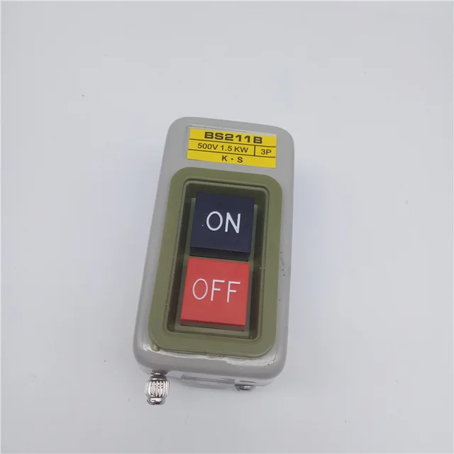 BS211B/1.5KW BS216B/2.2KW BS230B/3.7KW Power Control Button Switch ...