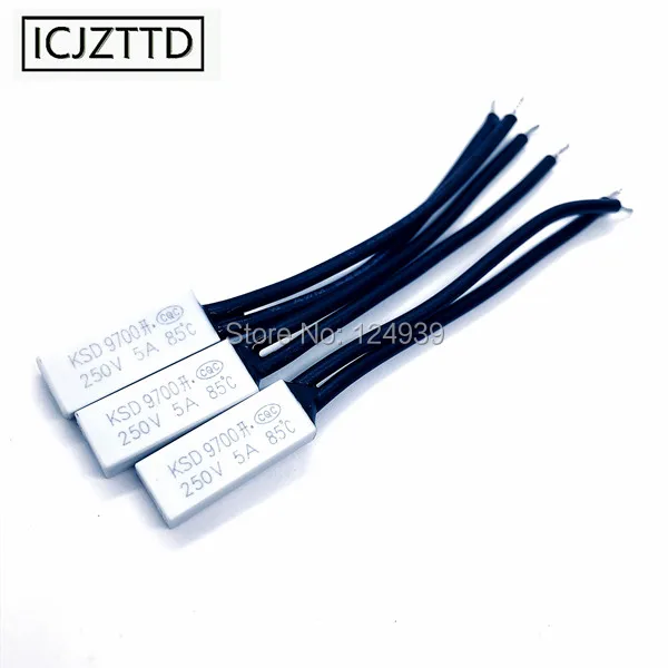 105 Degree-5A-Plastic-NO -Thermostat KSD9700,5a,10a,16a,250V,interrupteur de contrôle thermique ...