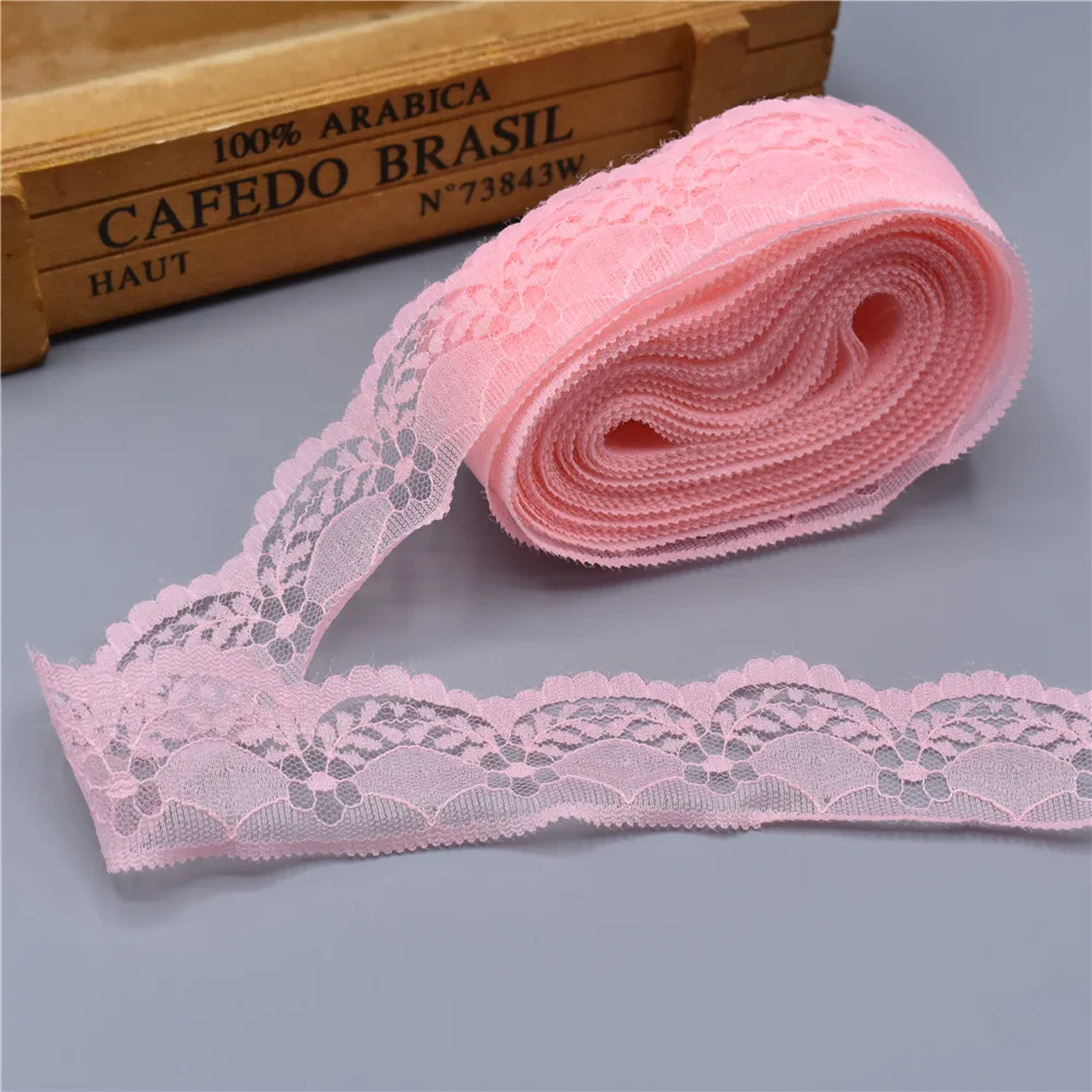 Sewing & Fiber Ribbon Craft Supplies & Tools Gorgeous soft pink lace ...