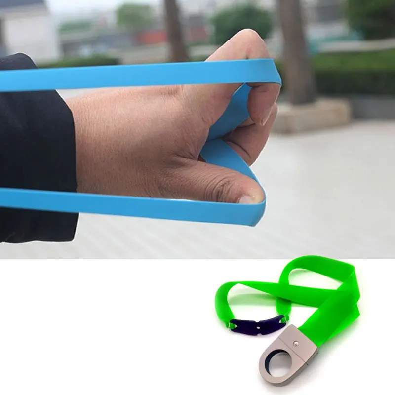 Outdoor-Powerful-Slingshot-Ring-Hunting-Catapult-Metal-with-Rubber-band ...