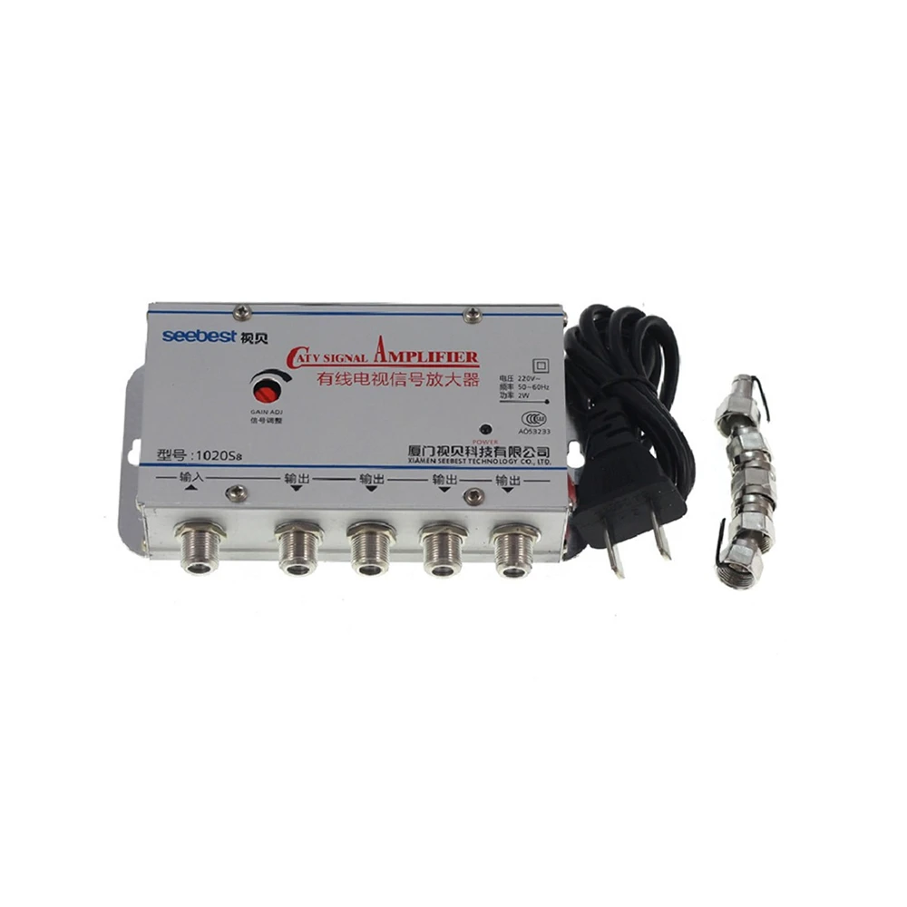 Cable tv distribution amplifier