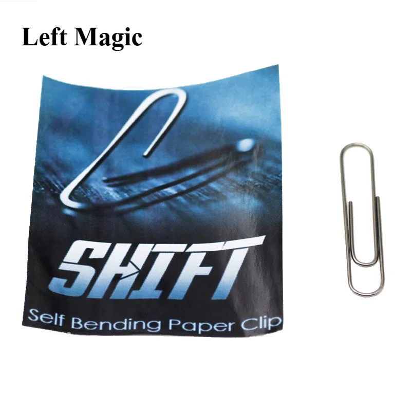 1pcs Memory Mental Shift Self Bending Paperclip with instructions close ...